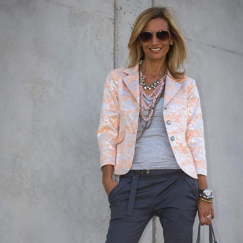 Another Look At Our Beautiful Women's Brocatto Jacket – Just Style LA